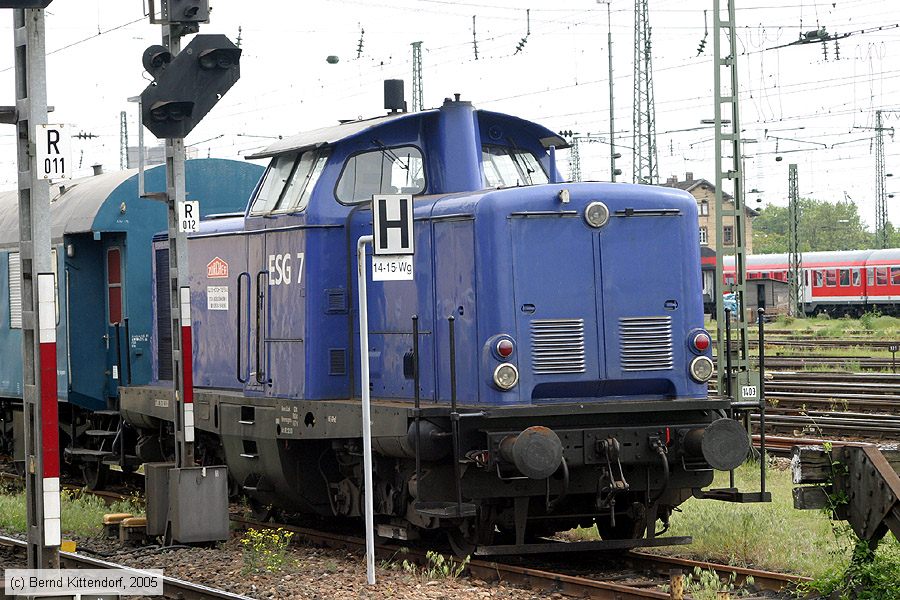 Deutschland – ESG - Eisenbahn-Service-Gesellschaft - Lok 7