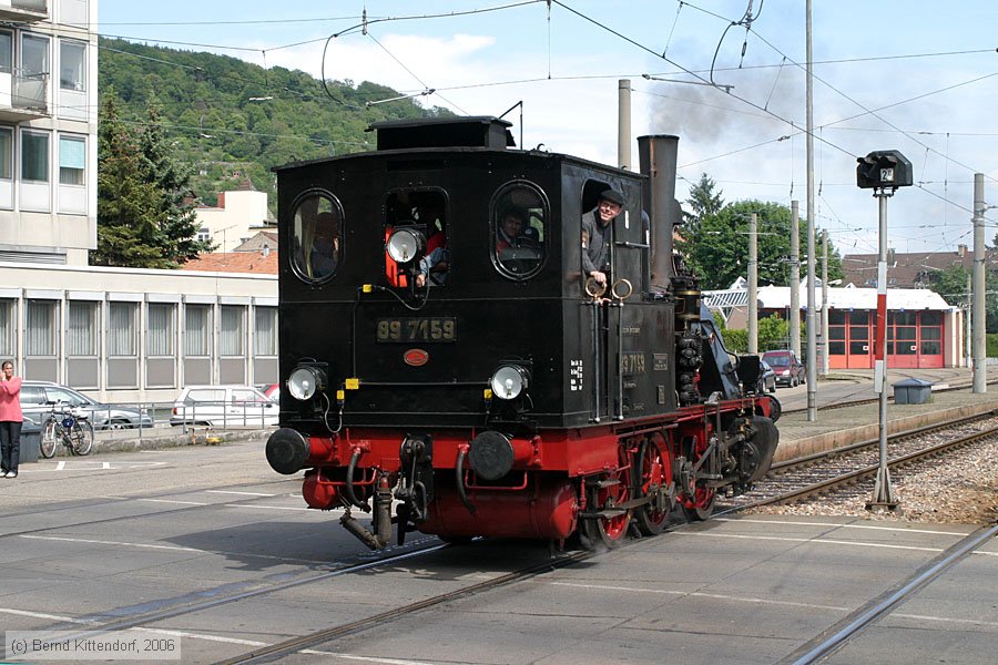 Deutschland – Dampflokomotiven - Lok 89 7159