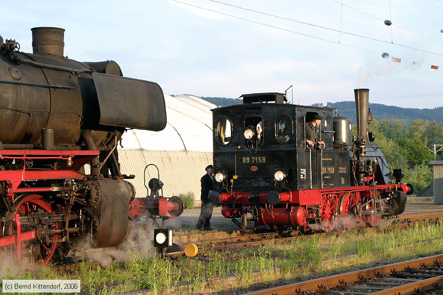 Deutschland – Dampflokomotiven - Lok 89 7159