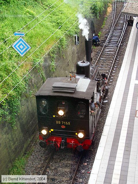 Deutschland – Dampflokomotiven - Lok 89 7159