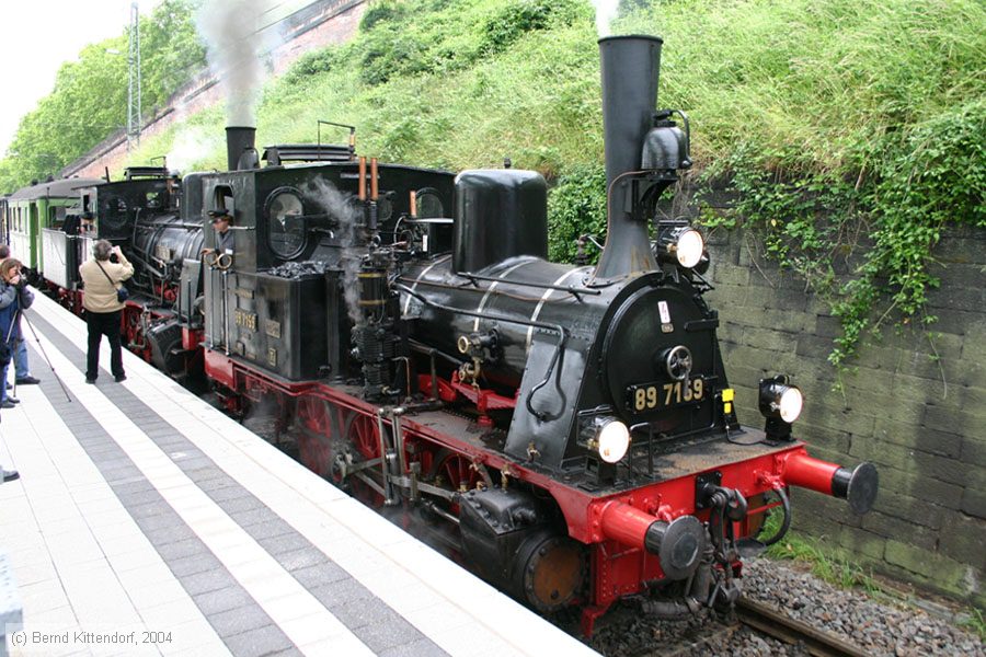 Deutschland – Dampflokomotiven - Lok 89 7159