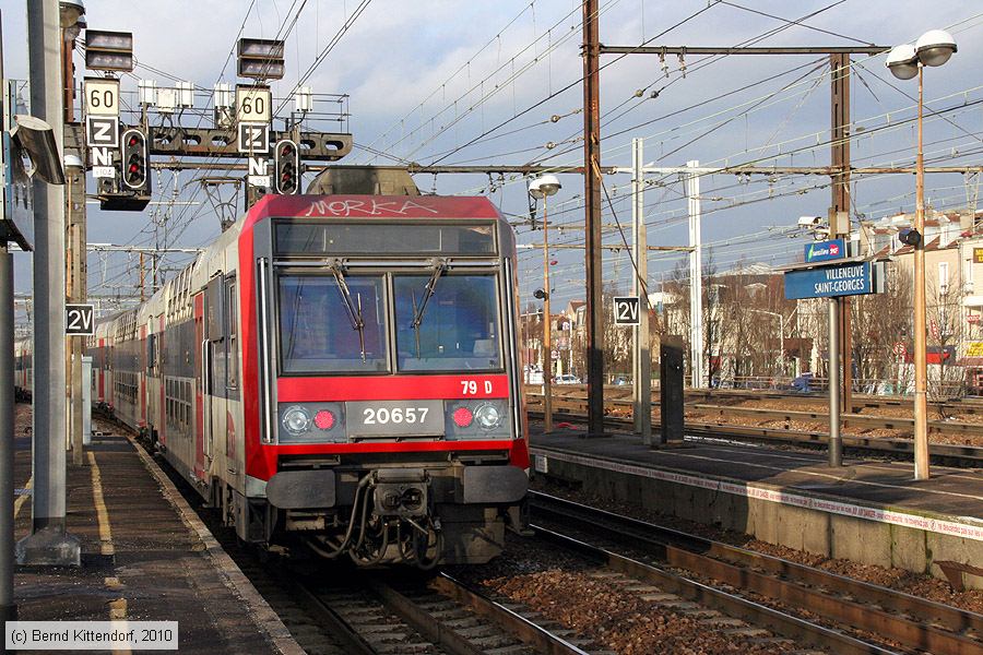 www.bkcw-bahnbilder.de Serie: Frankreich - SNCF - Elektrotriebwagen - Serie Z 20500