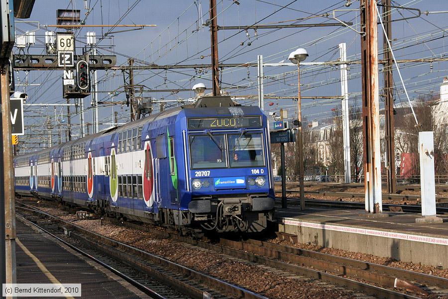 www.bkcw-bahnbilder.de Serie: Frankreich - SNCF - Elektrotriebwagen - Serie Z 20500
