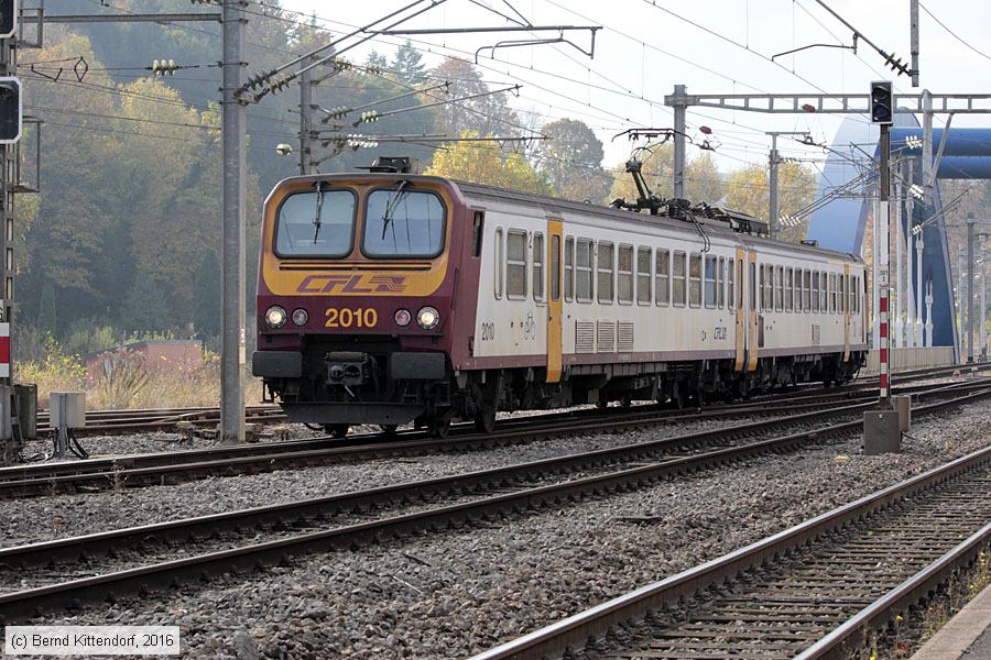 Luxemburg – CFL - Elektrotriebwagen - Triebwagen 2010
